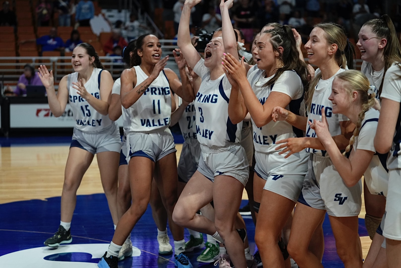 Girls State Championships: Spring Valley rolls Morgantown in Class AAAA ...